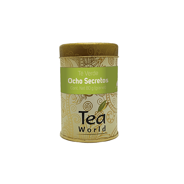 Té Verde Ocho Secretos 80g – Diurético, Digestivo y Reductor de Peso