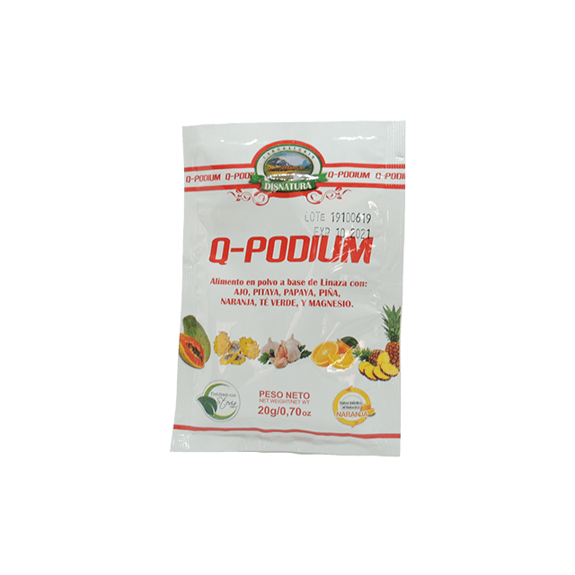 Purgante Q-Podium 20 gr - salud sabor